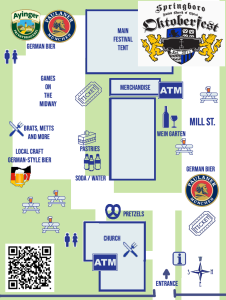 Festival Map - Oktoberfest | Dayton Fall Festival